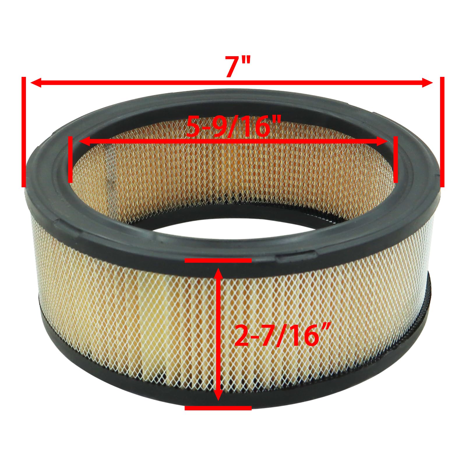 47 883 03-S1 47 083 03-S Air Filter Kit Compatible with Kohler Command Pro CV17-CV23 CH18-CH25 CV730-CV740 CH730-CH740 K241 K301 K321 K341 K532 K582 Lawn Mower Engines