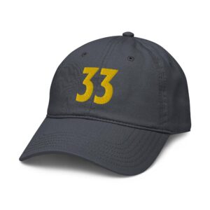 fallout - 33 adjustable baseball hat