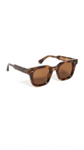 chimi 04 sunglasses, tortoise, print, brown, tan, one size