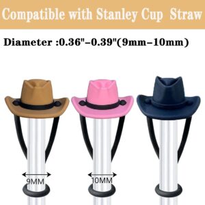 Stanley Straw Cover,Silicone Straw Toppers,Stanley Straw Topper Compatible With Stanley 30&40 Oz Tumbler,Cute Straw Covers,Reusable Stanley Cup Straw Cover For 9-10 MM Straws,Stanley Cup Accessories.