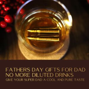 Fathers Day Dad Gifts - Gifts for Dad, Fathers Day Present Ideas - “Super Daddio” Dad Birthday Gift, Dad Gifts from Daughter, Son - Whiskey Stones Gifts for Dad Papa, Fathers Gifts