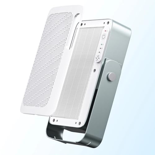 AirFanta 4Lite Personal Laminar Air Purifier: New type of air purifier. Blow laminar, filtrated air stream directly to the face for breathing. Battery built-in, portable.