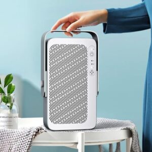 AirFanta 4Lite Personal Laminar Air Purifier: New type of air purifier. Blow laminar, filtrated air stream directly to the face for breathing. Battery built-in, portable.