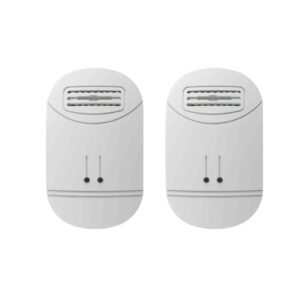 budgetbundles us 1-2 pack room air purifier filter home smoke cleaner indoor dust odor remover (2 pack)