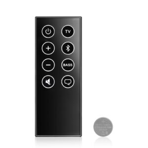 new remote control replacement for bose solo 5 10 15 series ii tv sound system 418775 431974 740928-1120 838309-1100, for bose tv speaker and solo soundbar series ii