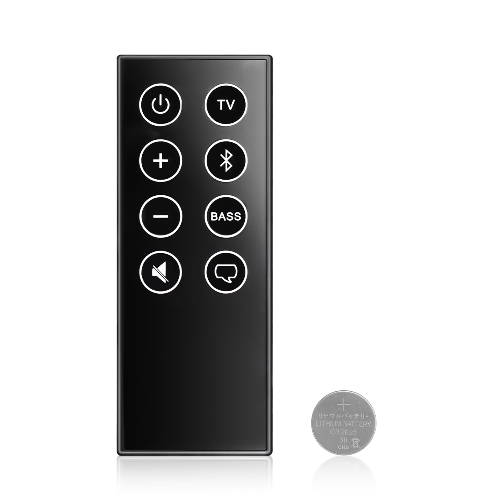 New Remote Control Replacement for Bose Solo 5 10 15 Series II TV Sound System 418775 431974 740928-1120 838309-1100, for Bose TV Speaker and Solo Soundbar Series II