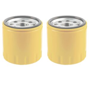 TGBoBiFiveY 2 Pack 52 050 02-S Engine Oil Filter for Kohler CH11-CH15 CV11-CV22 M18-M20 MV16-MV20 and K582 Engines Fits Lawn Mower Oil Filter 52 050 02 5205002S 52 050 02-S1