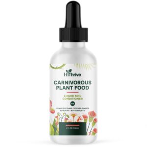 4oz carnivorous plant food & venus fly trap food - feeds up to 500 times, tropical plant fertilizer for carnivorous plants, premium liquid carnivorous plant fertilizer & feeding supplement for growth