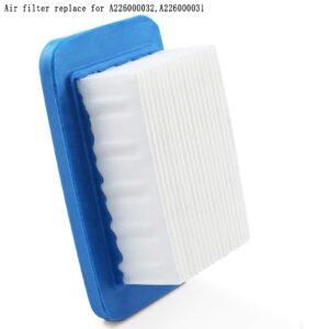 Drblawi Compatible with 2-pack PB-580HA226000031 Air Filter for ECHO Leaf Blower PB755ST PB500T PB580H PB403 PB403H PB403T PB413H PB413T PB500H PB603 PB611 PB620 PB620ST PB650 PB650H PB650T