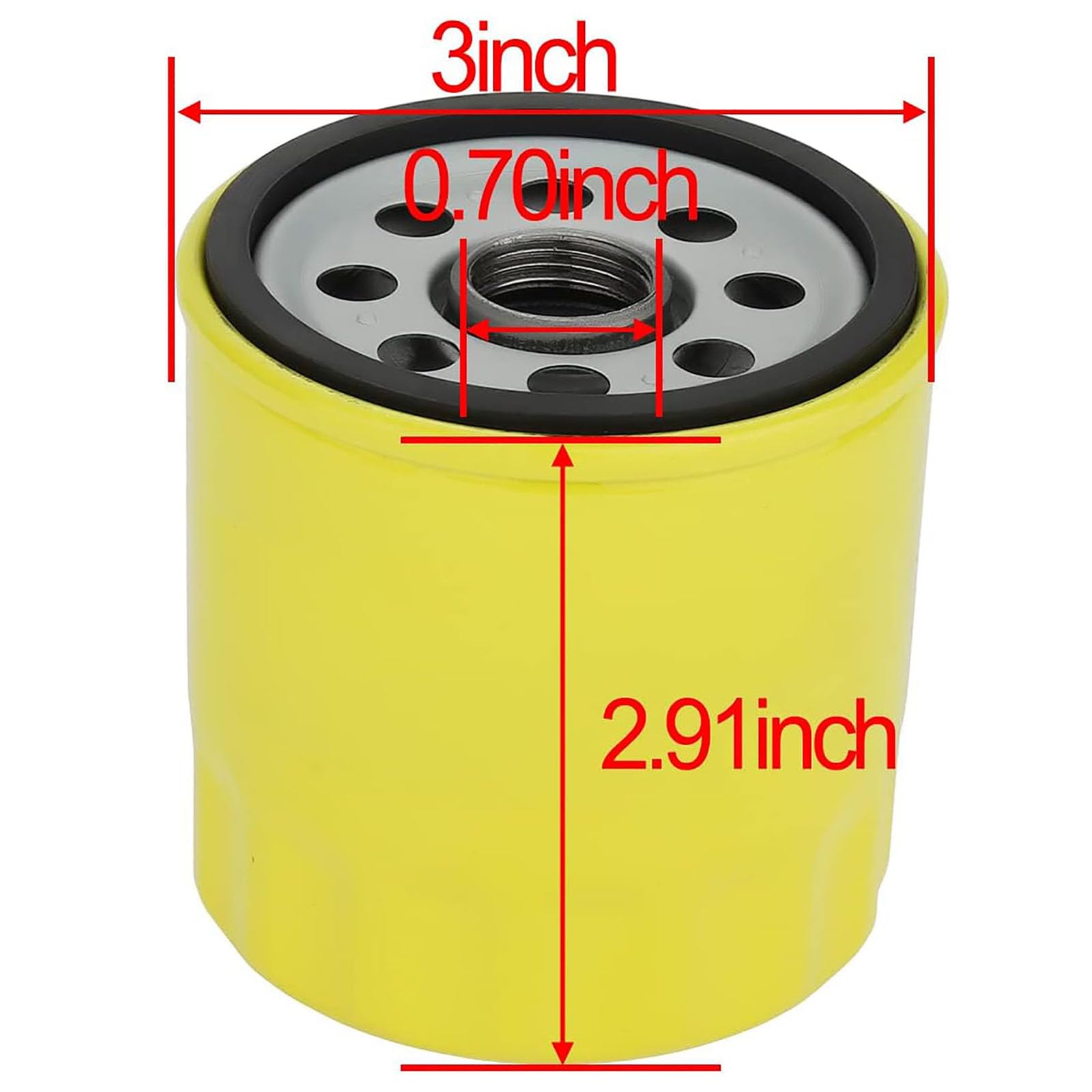 Compatible with High-Capacity 52 050 02 Oil Filter Pro Performance for Kohler CH11 - CH15 CV11 - CV22 M18 - M20 MV16 - MV20 K582 52-050-02-S 25-050-34-S 52-050-02-S1 engine 25 050 27 25 050 33-S