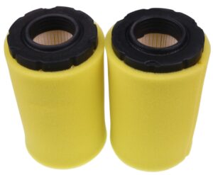 czomoizc 2pcs air filters compatible with 793569 4241 5415 jd gy21055 miu11511 la125 d120 & bad boy 063-4026-00