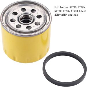 Compatible with High-Capacity 52 050 02 Oil Filter Pro Performance for Kohler CH11 - CH15 CV11 - CV22 M18 - M20 MV16 - MV20 K582 52-050-02-S 25-050-34-S 52-050-02-S1 engine 25 050 27 25 050 33-S