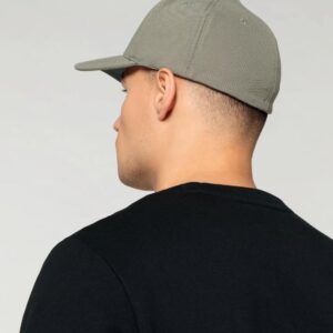 Porsche Grey Green Flexfit Baseball Cap