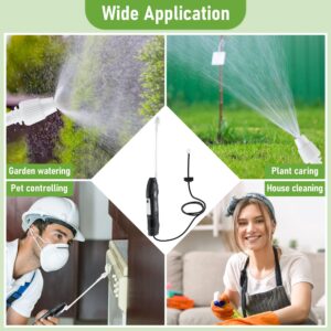 Qualirey Battery Powered Sprayer with Wand Electric Sprayer Weed Killer Sprayer Foldable Nozzle Fits with 38mm Cap 1 Gallon Jugs for Ant, Pest, Mosquito Bug Control Spray for Home Outdoor Garden Lawn