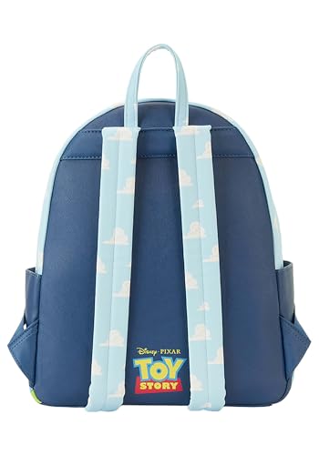 Loungefly Pixar Toy Story Movie Collab Triple Pocket Mini Backpack