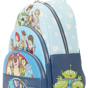 Loungefly Pixar Toy Story Movie Collab Triple Pocket Mini Backpack