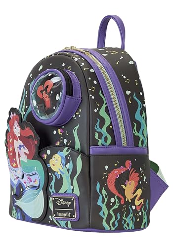 Loungefly Disney The Little Mermaid 35th Anniversary Life is the Bubbles Mini Backpack