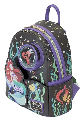 Loungefly Disney The Little Mermaid 35th Anniversary Life is the Bubbles Mini Backpack