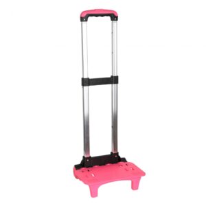 backpack hand truck backpack trolley pink,foldable telescopic rod,collapsible hand cart folding trolley cart for girl, kids