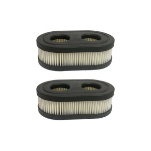 (2 packs) 593260 air filter, compatible engine model 4247 5432 5432k 09p00 09p702 550e 500ex 550ex 625 575ex series