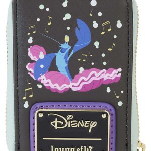 Loungefly Disney Little Mermaid 35th Anniversary Life is the Bubbles Accordion Zip Around Wallet