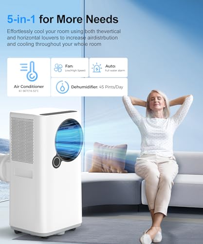 CACULE Utor-RKY20(R)-N4-3 Portable Air Conditioner, White