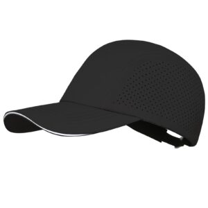 oversize xxl women men quick drying baseball cap sun hats mesh lightweight uv protection sports cap for big head black