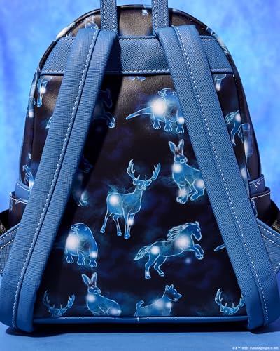 Loungefly WB Harry Potter Patronus Collection Mini-Backpack, Amazon Exclusive