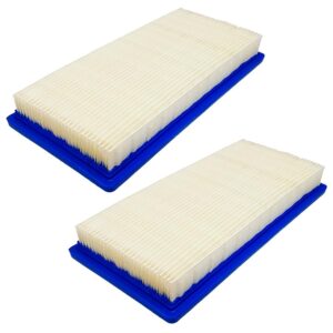 proven part 2 pk air filters fit generators tillers 601643 710266