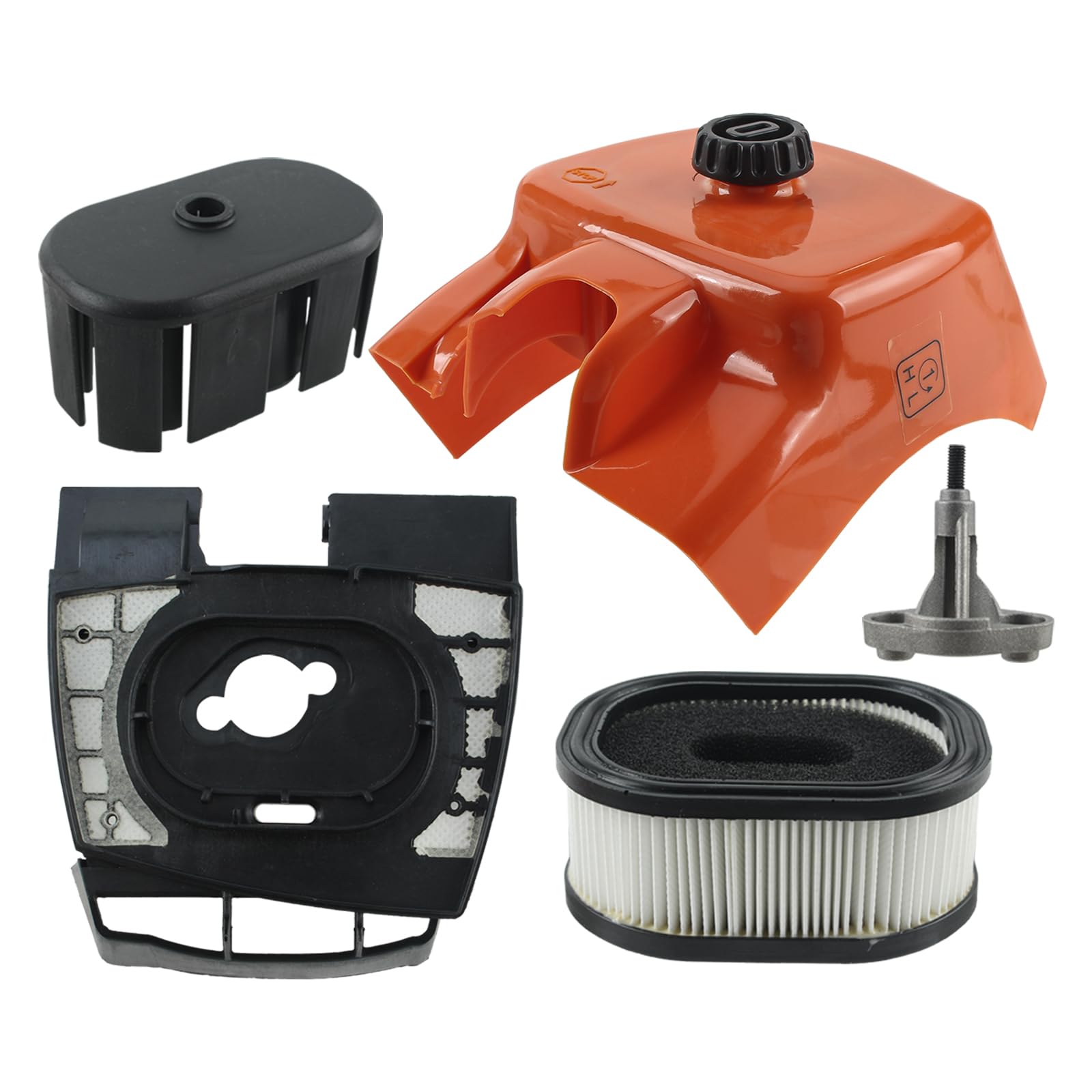 GoaMotors Air Filter& Air Filter Cover Base Baffle Kit for STIHL 066 MS650 MS660