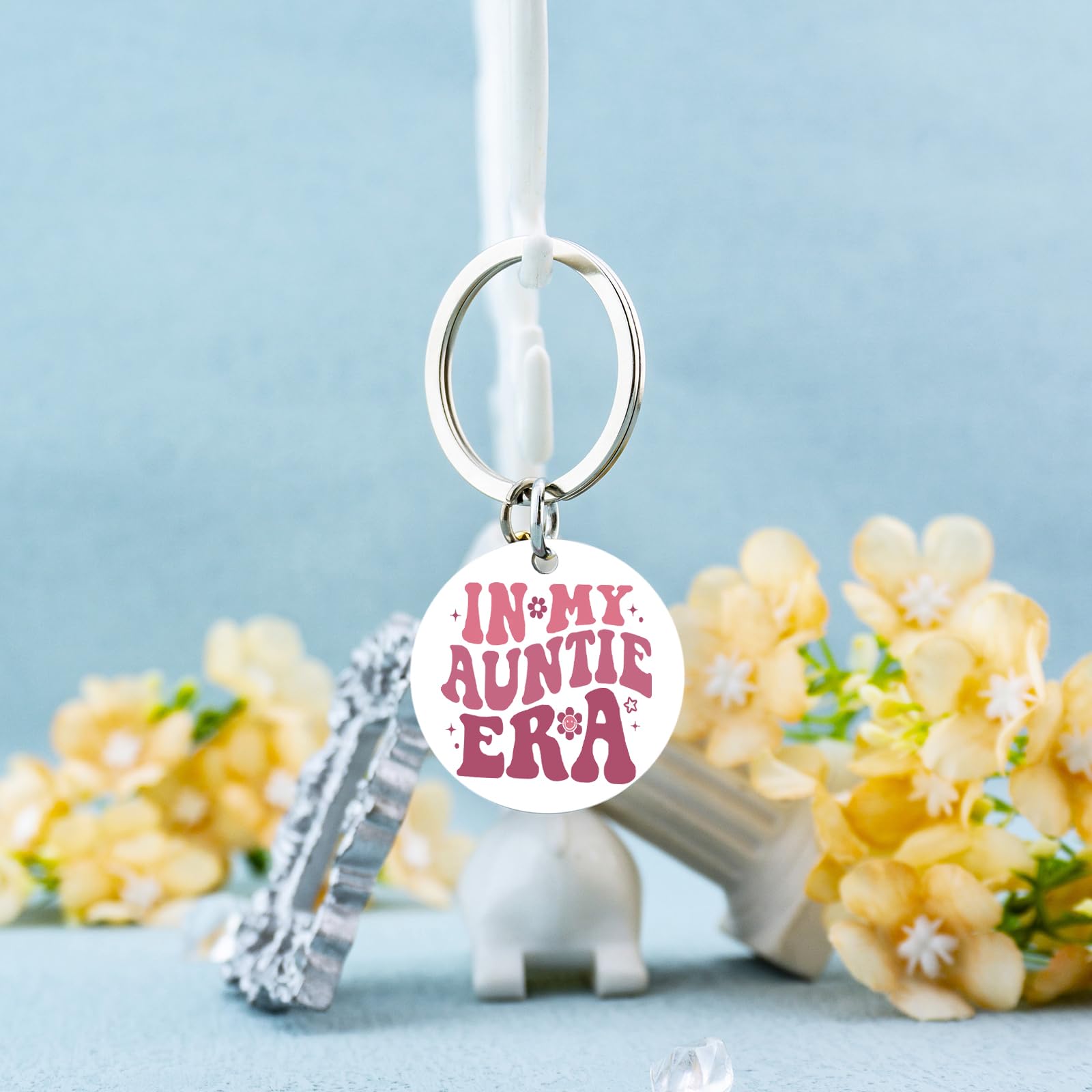 Auntie Gift Ideas Keychain Aunt Gifts from Niece Nephew Best Aunt Gift Mothers Day Birthday Christmas Gift For Aunt New Aunt