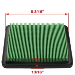 Dylawnio GCV160 Air Filter Tune Up Kit 17231-Z0L-050 Cover For Honda GCV160 GCV190 GC135 GC160 GC190A GCV135 GCV160A HRC216 HRR216 HRR2169VKA HRX217 Engine Lawn Mower