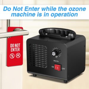 AOBOCO 6000mg/h Ozone Machine for Home,120min Time Setting, Auto Shut Off Ozone Machine for Car, Room, House, Smoke, and Pet(1000 Sq Ft)