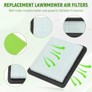 Wai Danie 4 Pack 17211-ZL8-023 Air Filter Compatible with Honda GC135 GCV135 GC160 GCV160 GC190 GCV190 GX100 17211-ZL8-023 17211-ZL8-003 17211-Zl8-000 8Z305 Premium Lawn Mower Air Cleaner Element