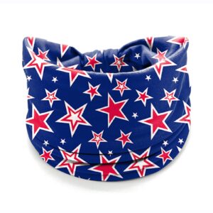 IDDFEVE 4Pcs 4th of July Headbands for Women, Patriotic Independence Day Holiday Wide Hair Band, USA Flag Star Hair Accessory (Star)