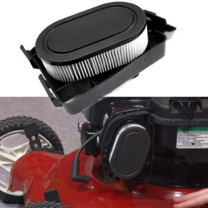 595658 594106 Air Cleaner Cover with 798452 Air Filter and 595661 Base Compatible with Briggs & Stratton Models 093J02 092J0B & 09P700, 103M02, 104M02 & 104M05