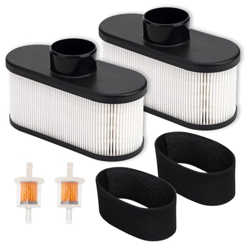 FHSJXR 11013-0752 11013-7047 Air Filter Cleaner for Kawasaki FR691V FR651V FR730V FS481V FS541V FS600V FS651V FS691V FS730V 4-Cycle Engine Replace 11013-0726 11013-7049 with Pre Filter 11013-7046