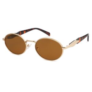 sojos retro oval sunglasses for women men trendy sun glasses designer inspired classic shades uv400 protection sj1224,brown