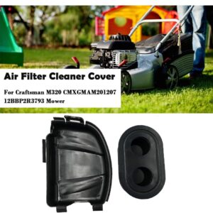 LIZAPUS Air Filter Cleaner Cover Set Compatible with Craftsman M320 CMXGMAM201207 12BBP2R3793 Lawn Mower