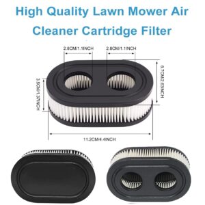 593260 Air Filter 593260 798452 334404 Air Cleaner Cartridge Filter, Lawn Mower Air Cleaner Replacement Filters Apply to 4247 5432 5432k 09P00 09P702 550E 500EX 550EX 625 575EX Series Engine (1)