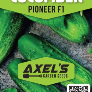 Cucumber Seeds for Planting – 50 Non-GMO Heirloom Garden Seeds, Plant & Grow Pioneer Hybrid Cucumber Seeds Home Outdoor Garden – Great Gardening for Abundant Harvests, 1 Packet