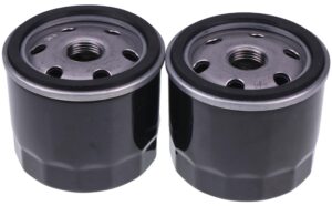 lssoch 2x engine oil filters 12 050 01-s 1205001s compatible with kohler engine lawn mower troy bilt bronco 12 050 01