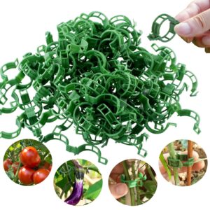 tomato clips for climbing plants, upgrade secured plastic plant clip, tomato trellis clips for plants support, plastic plant clips for tomatoes vines gardening supplies