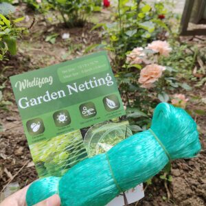 Whdifsag Bird Netting for Garden13x20 ft - Garden Netting Protect Fruits and Vegetables in Your Garden from Birds and Other Animals ，Garden Netting for Raised beds Reusable.（1PCS）