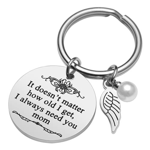 iJuqi Mother's Day Gifts from Daughter Son for Mom Birthday Valentine's Day Christmas Gifts Mom Keychain