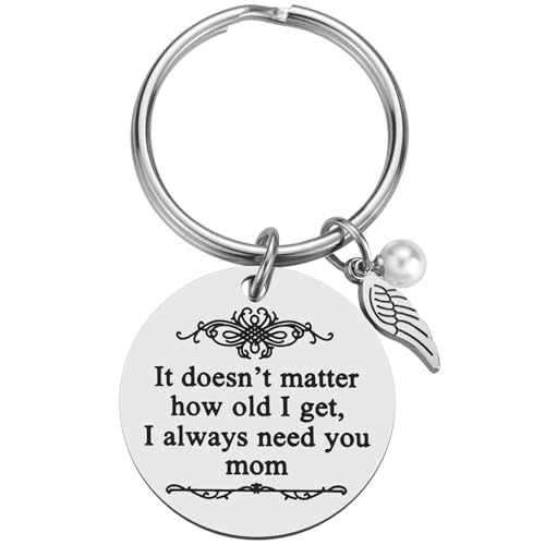 iJuqi Mother's Day Gifts from Daughter Son for Mom Birthday Valentine's Day Christmas Gifts Mom Keychain