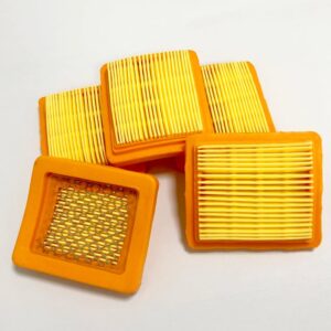 5pcs/lot air filter air cleaner compatible with hon*da gx50 gx-50 umk450 47.9cc 4 stroke engine brush cutter trimmer replace 17211-z3f-000