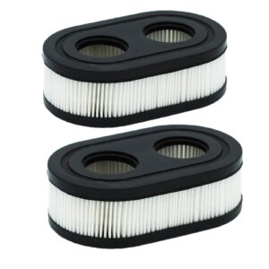 ironhit (2 pack) 593260 798452 air filter, 593260 798452 334404 lawn mower, replace for 4247 5432 5432k 09p00 09p702, 500 500ex 550ex 625e 675ex 725exi series engines, fit for tb110 tb200 tb230 (2)