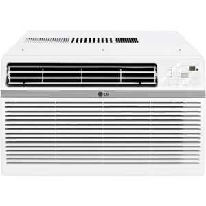 LG LW1024RD 10,000 Window Air Conditioner, 115V, 450 Sq.Ft. (18' x 25' Room Size), Quiet Operation, Electronic Control with Remote, 3 Cooling & Fan Speeds, Auto Restart, 10000 BTU, White