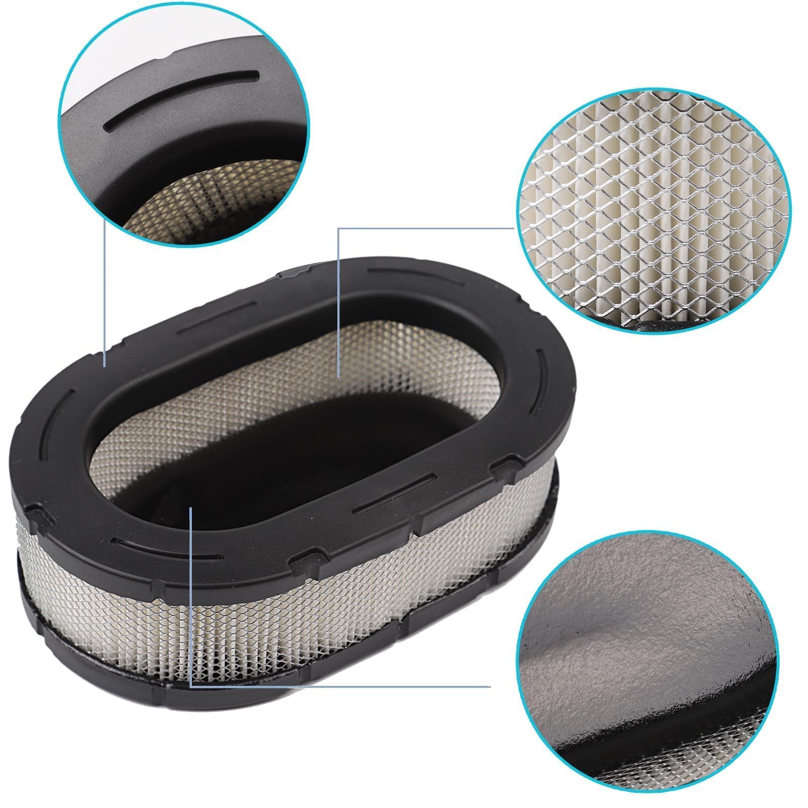 7000 Series Air Filter for Kohler,Premium 32 083 09-S Air Filter 32 083 09 32 883 09-S1 KT715 KT725 KT730 KT735 KT740 KT745 19HP-26HP Engine MTD Lawn Mower (Pack of 2)